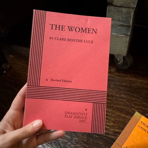 Other | The Women By Clare Boothe Luce Red Book | Poshmark